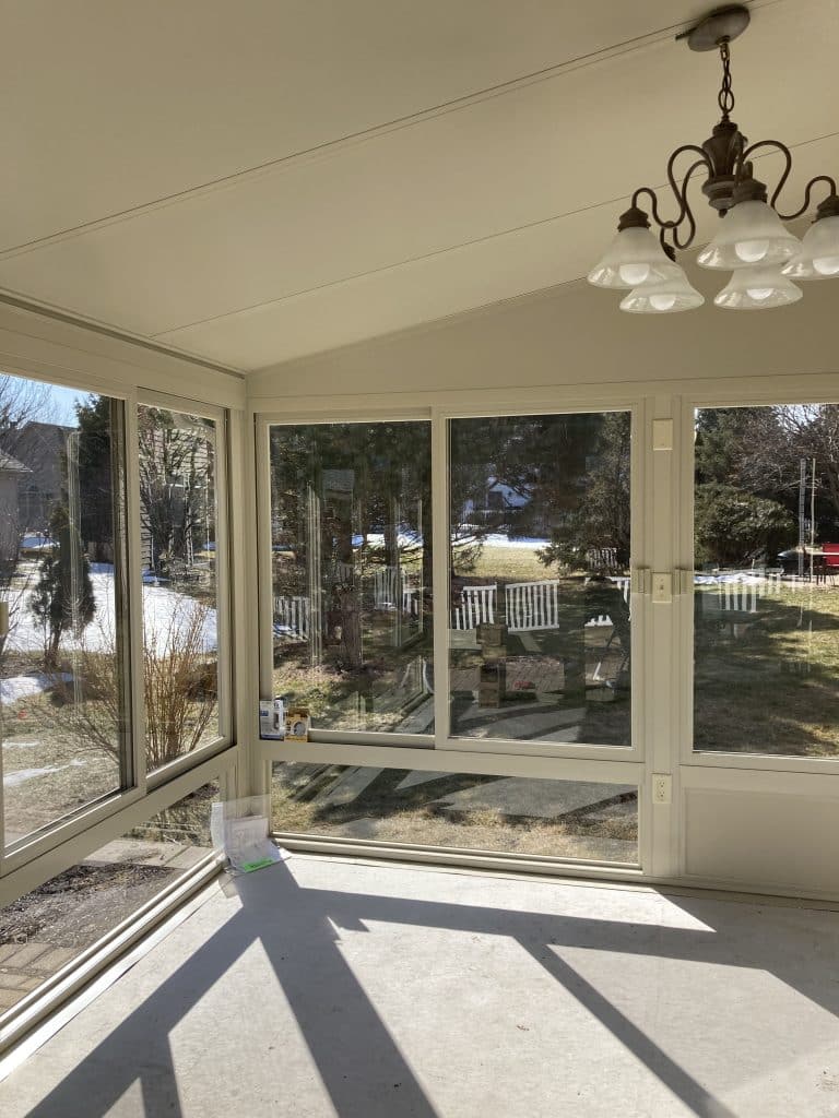 Naperville, IL Three Season Sunroom 2020 | Veteran Owned Local Contractor