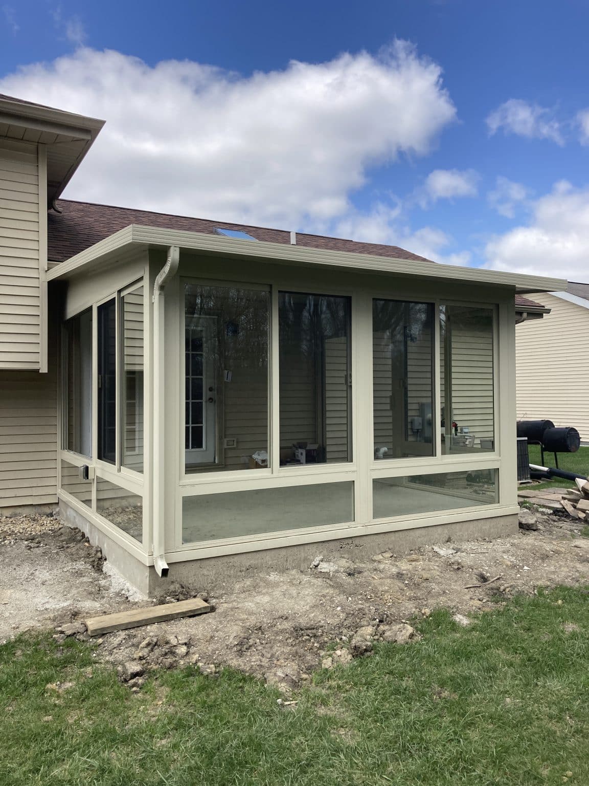 Richton Park, IL Three Season Sunroom 2021 | Veteran Owned Local Contractor