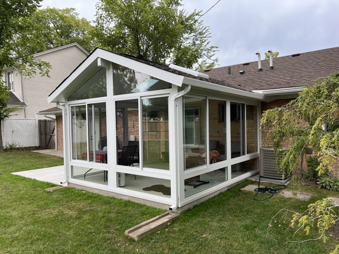 Northbrook, IL Three Season Sunroom 2022 | Veteran Owned Local Contractor