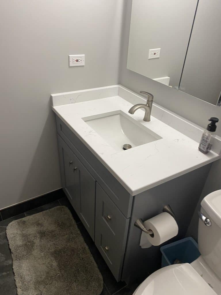 Schaumburg Il Small Bathroom Remodel 2022 Veteran Owned Local Contractor
