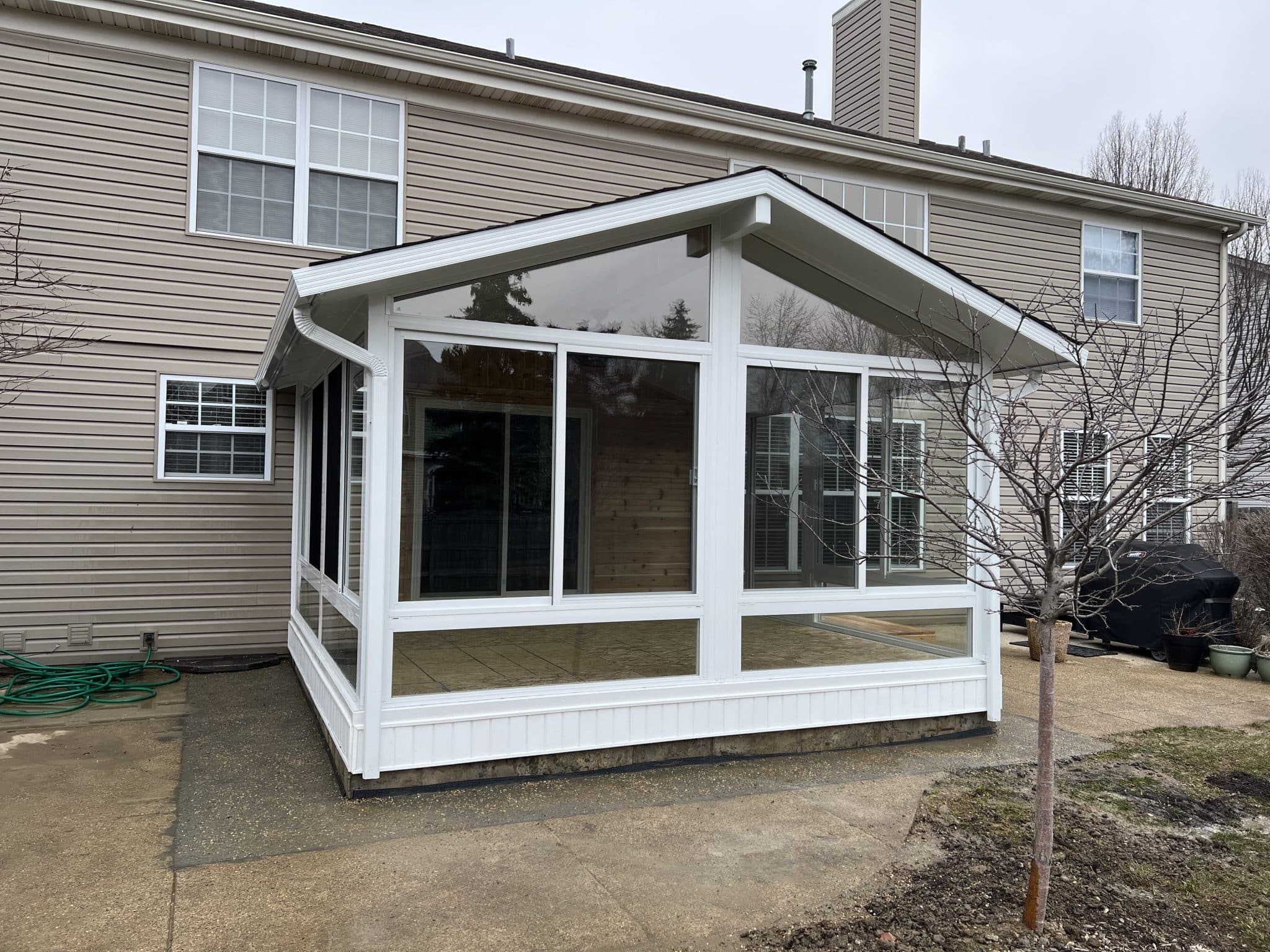Lake Villa, IL Three Season Sunroom Addition 2022 | Veteran Owned Local ...